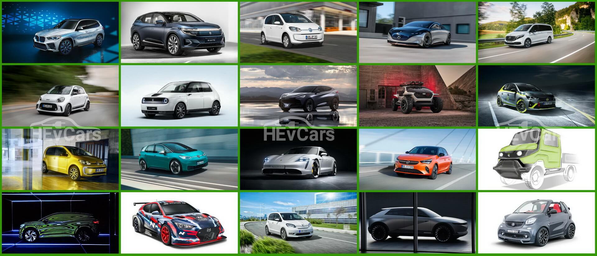 Все электромобили Франкфуртского автосалона 2019 — HEvCars
